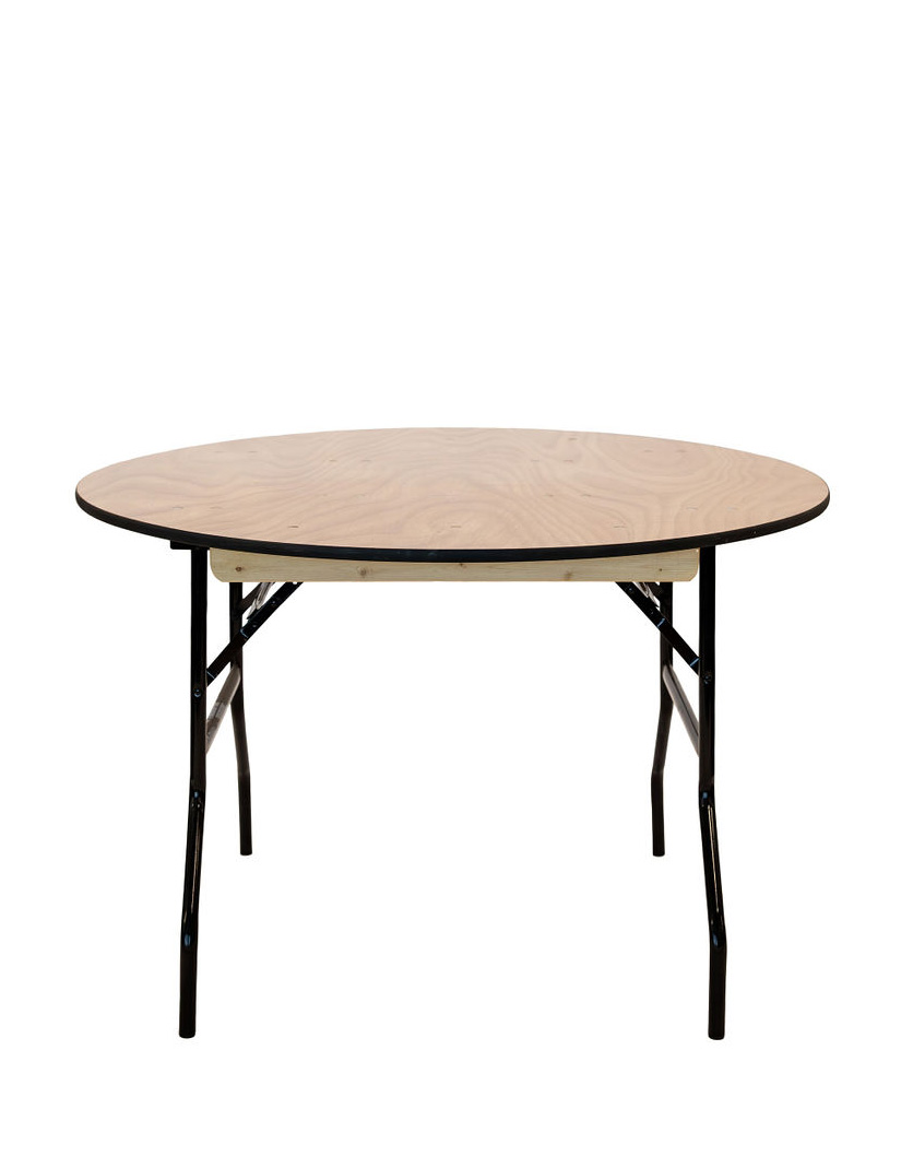 60″ Round Table with Folding Legs - Allura Event Furniture